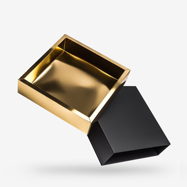 Black outside, Gold inside Boxes – Madovar Packaging LLC