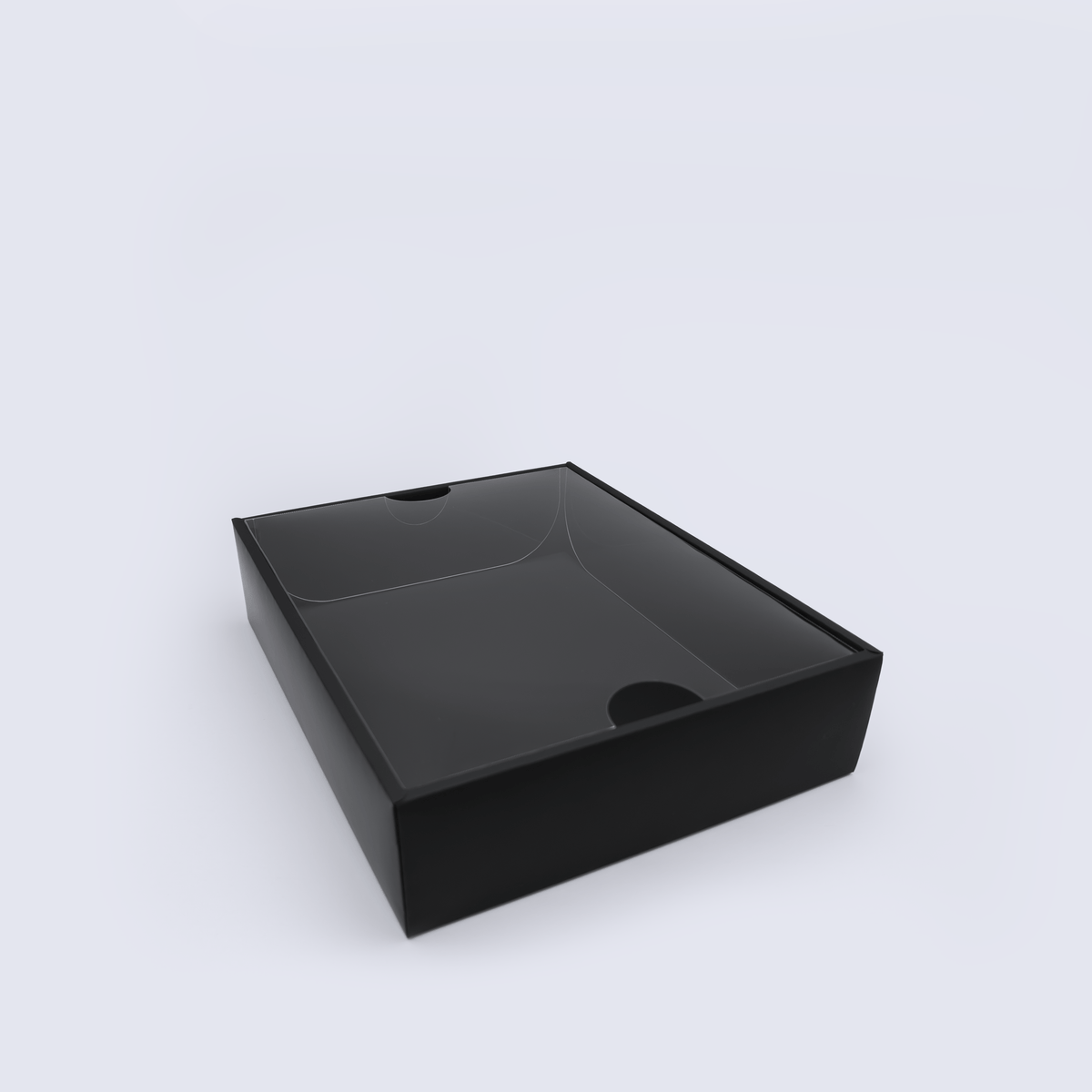 Black Grazing Box with Acetate Platform Lid – Madovar Packaging LLC